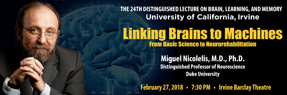 24th Distinguished Lecture on Brain, Learning and Memory featuring Dr ...