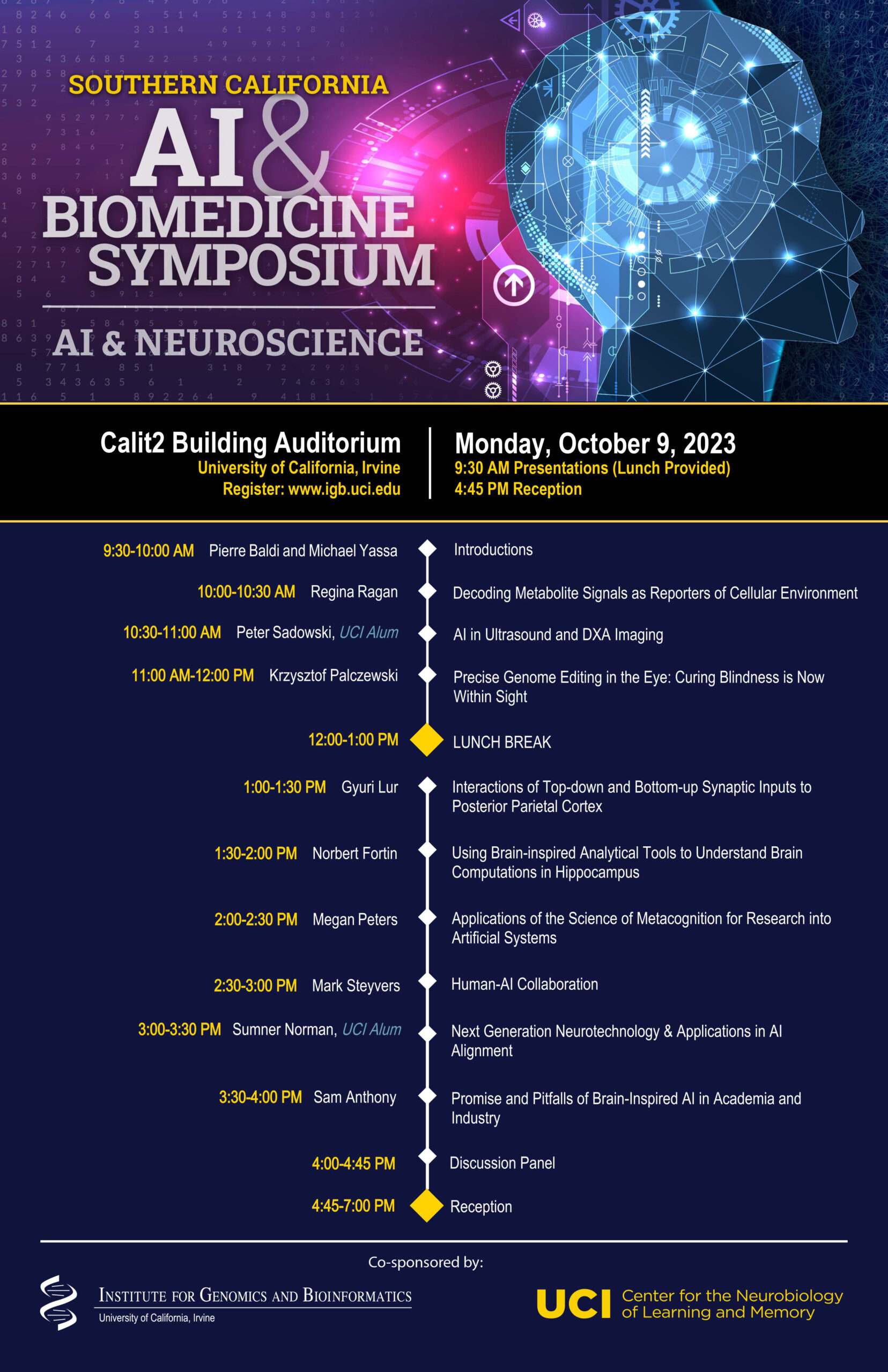 AI and Neuroscience Symposium - Center for the Neurobiology of Learning ...