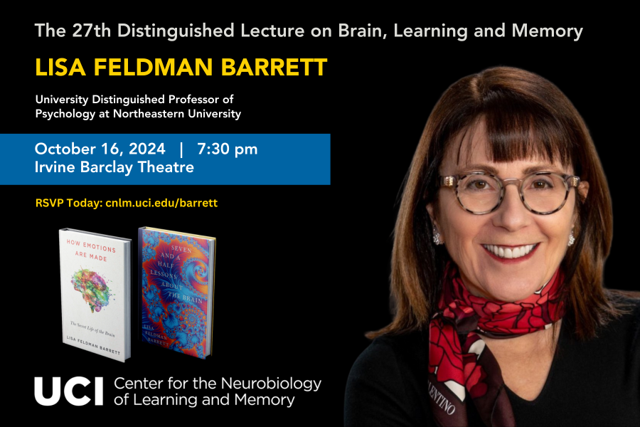 Lisa Feldman Barrett - The McGaugh-Gerard Lecture on Learning and ...